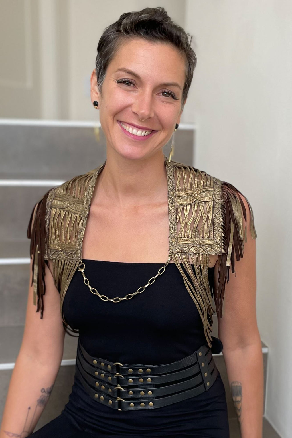 Princess Shrug Gold Metallic – Hipstirr